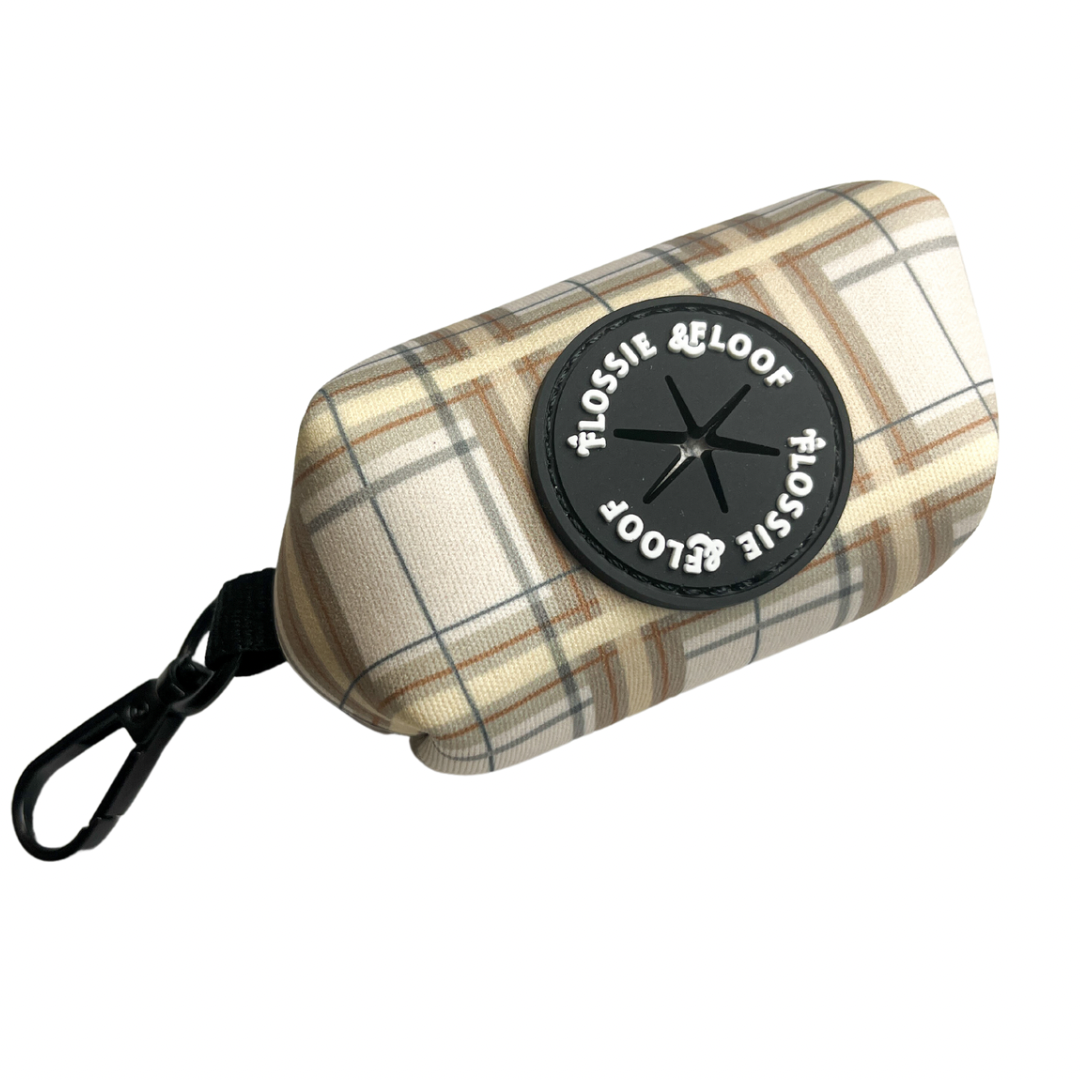 Oxford Sand Poop Bag Holder – Flossie & Floof